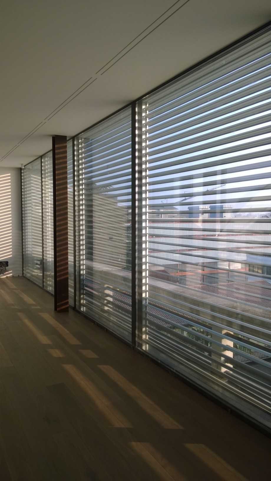 Self supporting Louver Systems (LUME) | Sunshield Unique Louvers