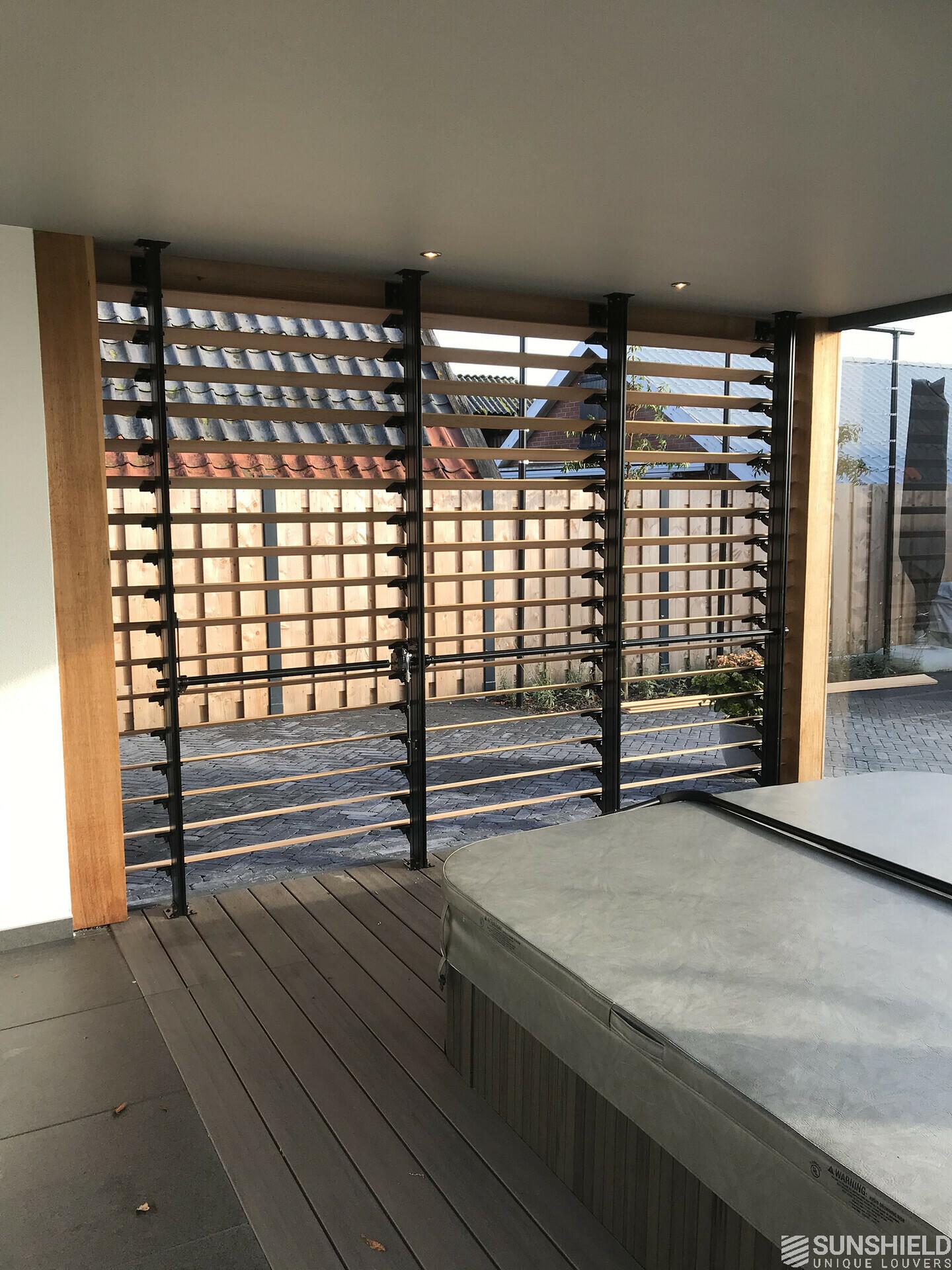 153W, Louver wall, Private Residence, Vriezenveen, NL | Sunshield Global