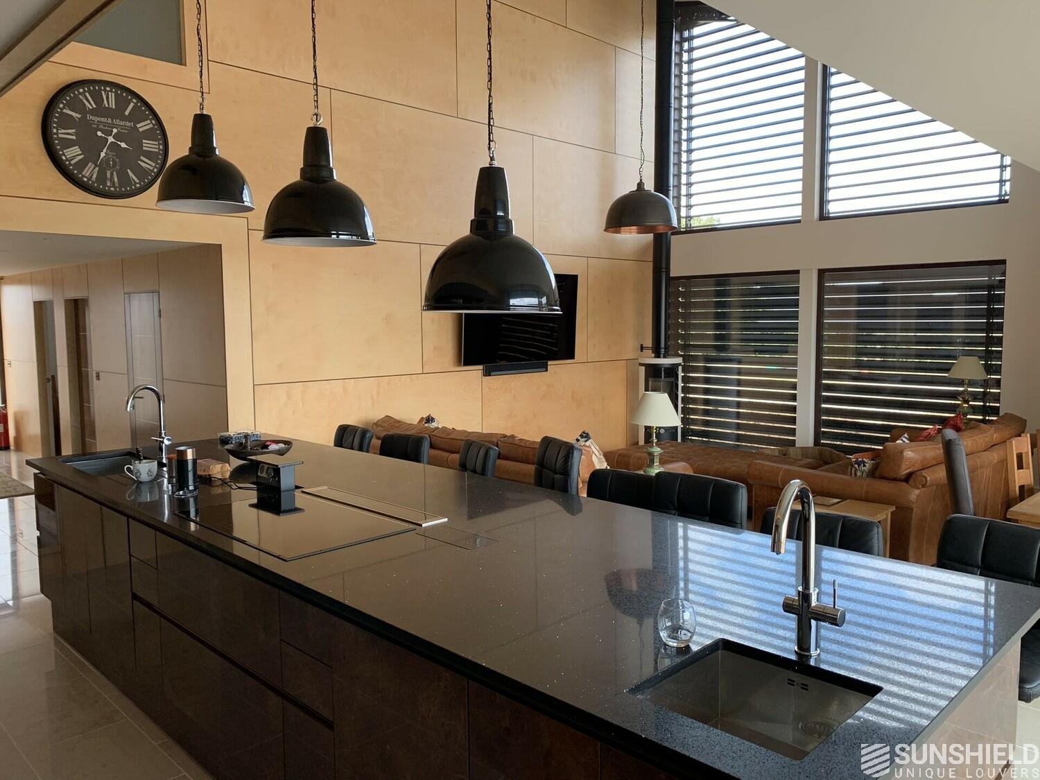 Multiple louvers, 150E, Clover Farm, IMP House, Isle of Wright, UK ...